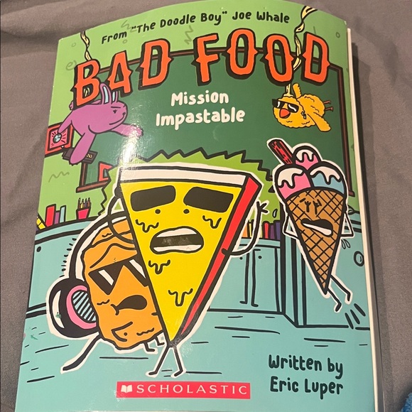 Scholastic | Other | Scholastic Bad Food Mission Impastable Colorful ...